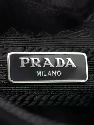 Prada 2013-2026 Mini Re Nylon Re Edition 2000 Shoulder Bag - Black