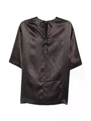 ALYSI Crinkled-finish T-shirt
