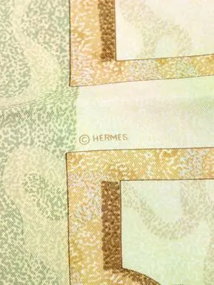 Hermès 1992 Peintre Du Cheval Silk Scarf 90 Scarves