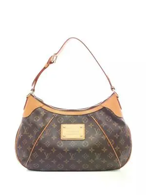 LOUIS VUITTON 2010 Monogram Thames Gm Shoulder Bag - Brown