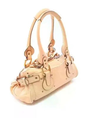 Chloé 2010-2026 Mini Leather Paddington Handbag - Neutrals