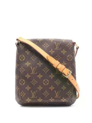 LOUIS VUITTON 1999 Monogram Musette Salsa Pm Short Strap Shoulder Bag - Brown