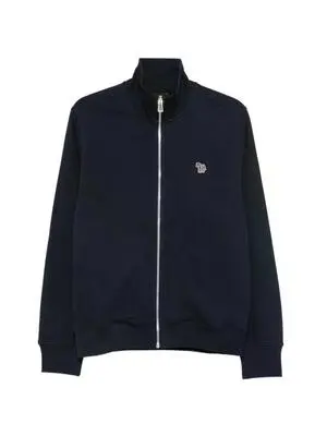 Paul Smith Zebra-patch Zip-up Sweatshirt