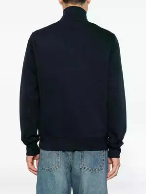 Paul Smith Zebra-patch Zip-up Sweatshirt