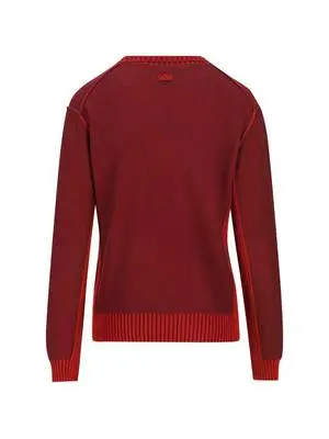 Loewe Anagram-embroidered Ribbed-trim Sweater