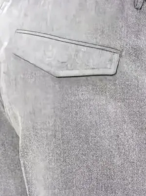 Peserico Drawstring-waist Pleated Trousers - Grey