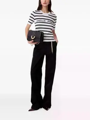 GAELLE PARIS Straight-fit Trousers