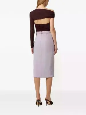 Elisabetta Franchi Asymmetric Ruched Top