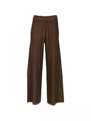 L'Agence Drawstring-fastening Palazzo Pants