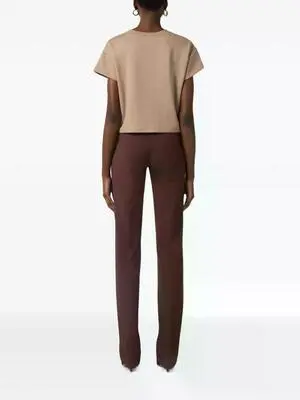 Elisabetta Franchi Belted Pin-tuck Trousers