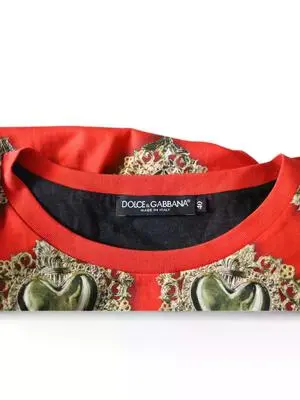 Dolce & Gabbana Sacred Heart Print T-shirt
