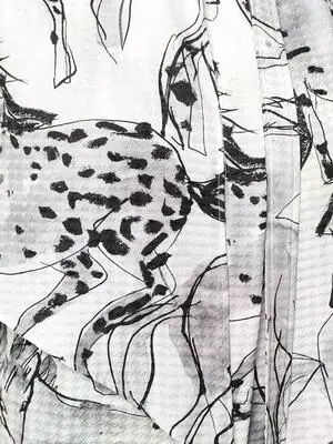Stella McCartney Horse Print Blouse