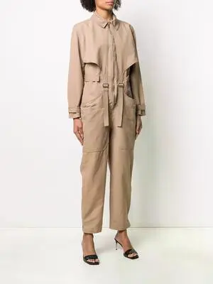 Stella McCartney Buckle-embellished Cargo Jumpsuit