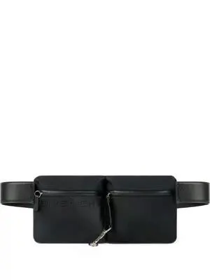 Givenchy Logo-embossed Buckle-fastening Belt Bag - Black