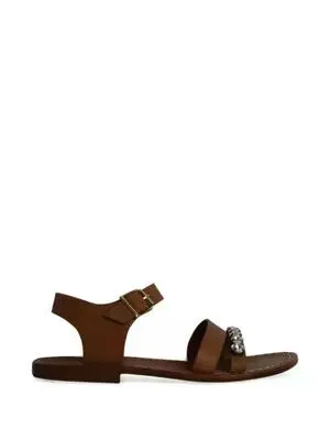 Marni Bejewelled Leather Sandals