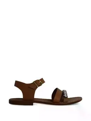 Marni Embellished Leather Sandals