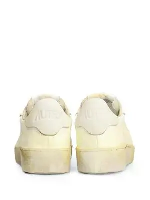 AUTRY Dallas Vint Low Rose-brooch Sneakers