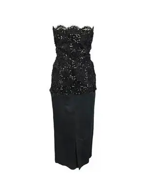 GENNY Sequinned Midi Dress