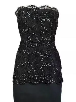 GENNY Sequinned Midi Dress