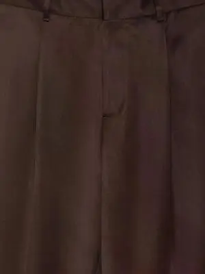 LARDINI Pleated Straight-leg Trousers