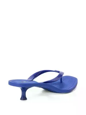 Polo Ralph Lauren Pony Motif Thong Strap Sandals - Blue