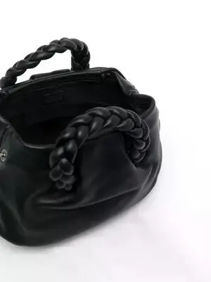 Hereu Small Bombon Leather Tote Bag - Black