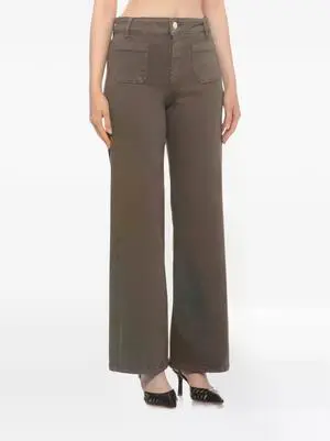 EMME Emmbaschi Patch-pocket Wide-leg Jeans