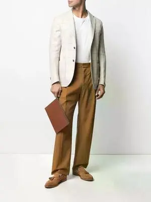 Corneliani Check-pattern Single-breasted Blazer