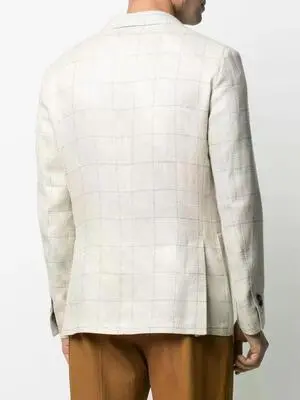 Corneliani Check-pattern Single-breasted Blazer
