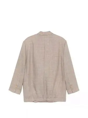 ALYSI Single-breasted Notched-lapels Jacket