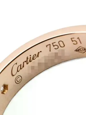 Cartier 2010s Mini Love Diamond Ring