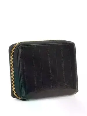 GIANNI CHIARINI Small Eel-print Leather Wallet