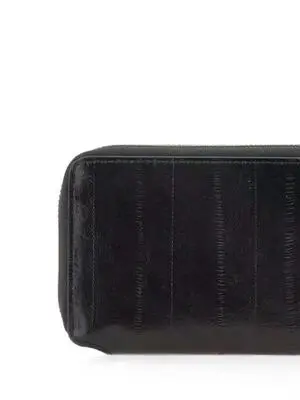 GIANNI CHIARINI Small Eel-print Leather Wallet