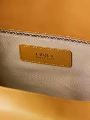 Furla M Logo-print Leather Shoulder Bag