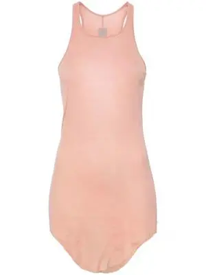 Rick Owens Raw-cut Longline Tank Top - Pink