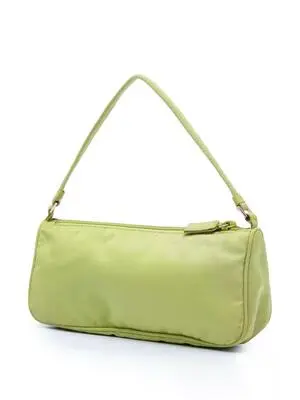 Prada 2000-2013 Tessuto Pochette Shoulder Bag - Green
