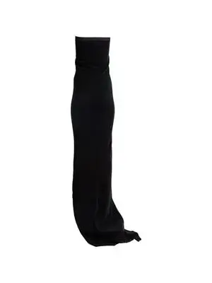 Rick Owens Strapless Maxi Dress - Black
