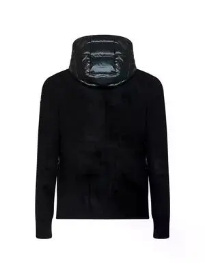 Moncler Quilted-panel Hooded Jacket