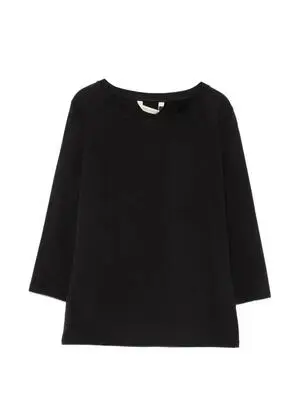 Max Mara Lorata Three-quarter Sleeve T-shirt - Black
