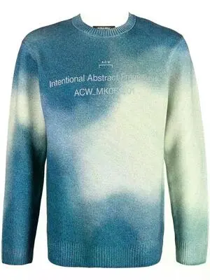A-COLD-WALL* Gradient-knit Crew-neck Jumper