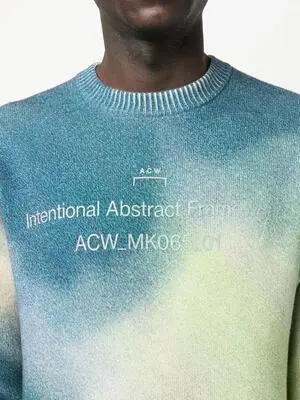 A-COLD-WALL* Gradient-knit Crew-neck Jumper