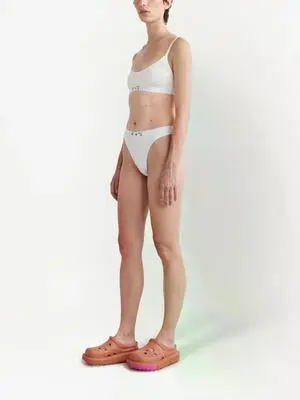 Off-White Two-pack Logo-print Thongs