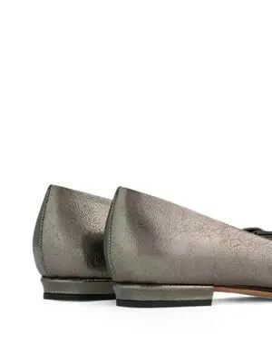 FERRAGAMO Varina Bow Pumps - Grey