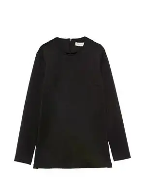 Max Mara Fuxia Long-sleeve Top - Black
