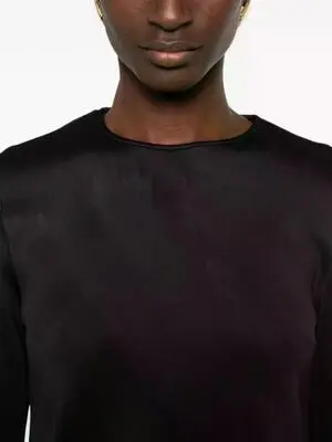 Max Mara Fuxia Long-sleeve Top - Black