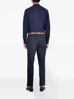 DELL'OGLIO Tailored Gabardine Trousers
