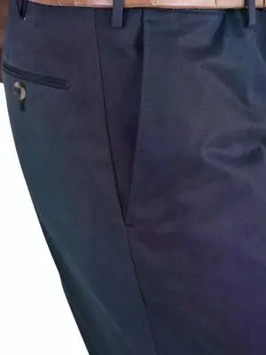 DELL'OGLIO Tailored Gabardine Trousers