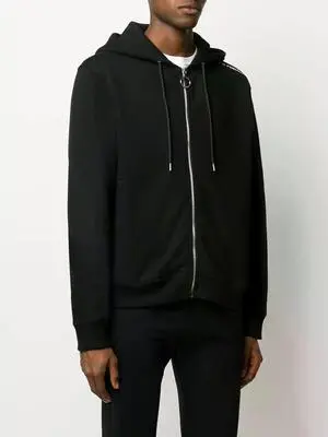 Rabanne Logo Shoulder Cardigan