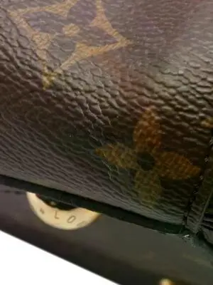 LOUIS VUITTON 2017 Monogram Montaigne Mm Satchel - Brown