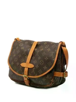 LOUIS VUITTON 1995 Monogram Saumur 30 Crossbody Bag